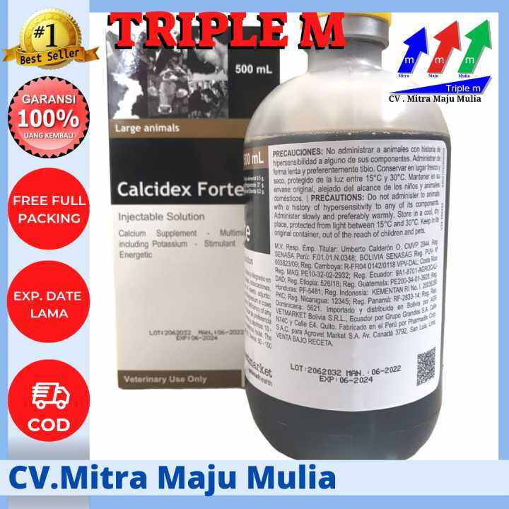 CALCIDEX FORTE 500ML AGROVET | Lazada Indonesia
