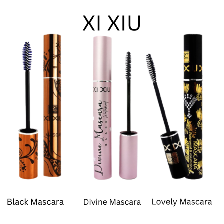 ELYSIA Xi Xiu Mascara | Lovely | Black | Pink Mascara Divine Waterproof ...
