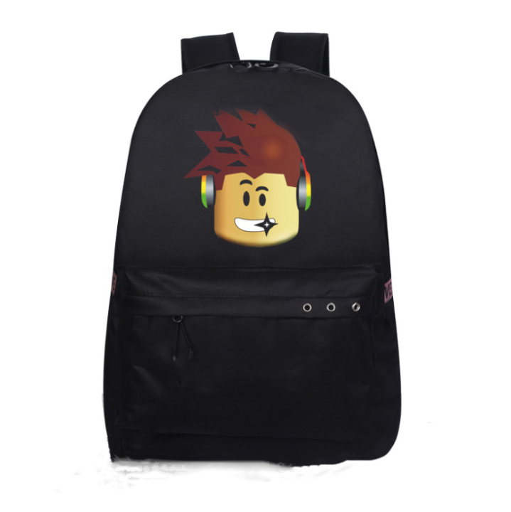 Roblox Game Peripheral Backpack Men and Women USB Chain Backpack Travel ...