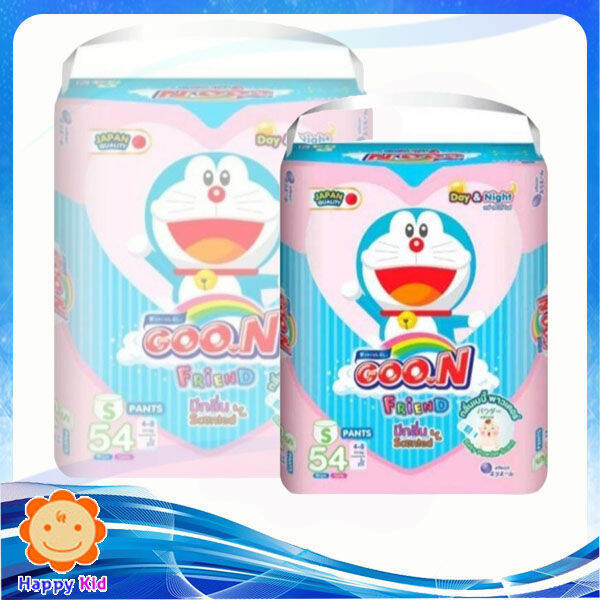 Goo.n Friend กูนน์เฟรนด์ (โดเรมอน) เบบี้พาวเดอร์ S54 ชิ้น 1 ห่อ | Lazada.co.th