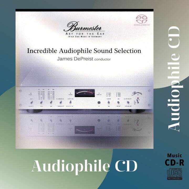 CD AUDIO เพลงคลาสสิค แผ่นเทสเครื่องเสียง Burmester; Incredible ...