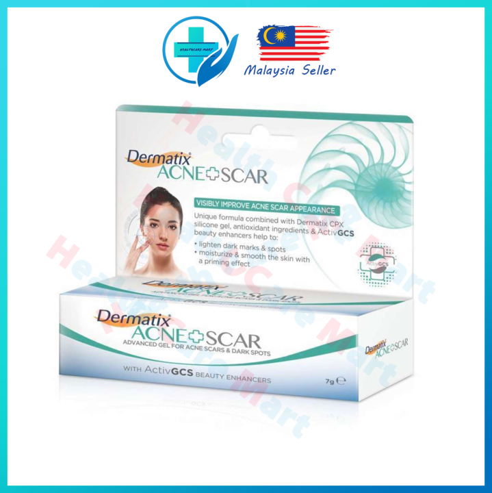 Dermatix Acne + Scar Advance Gel 7g acne scar cream acne scar removal ...