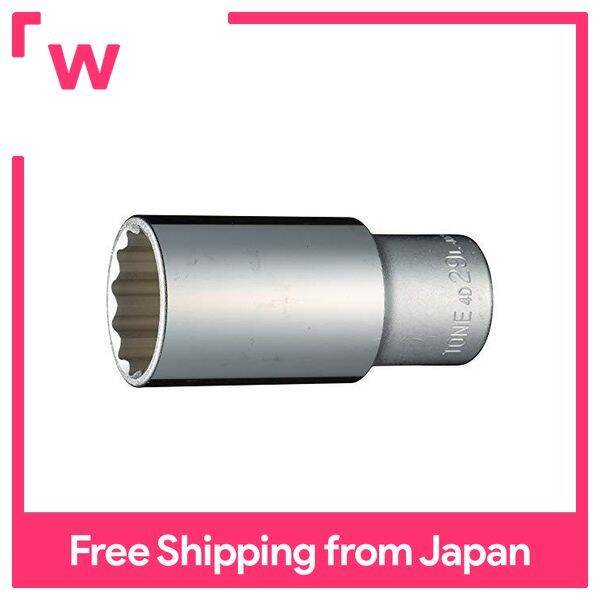TONE Deep Socket (12 Square) 4D-29L Insertion angle 12.7mm(1/2) Two ...