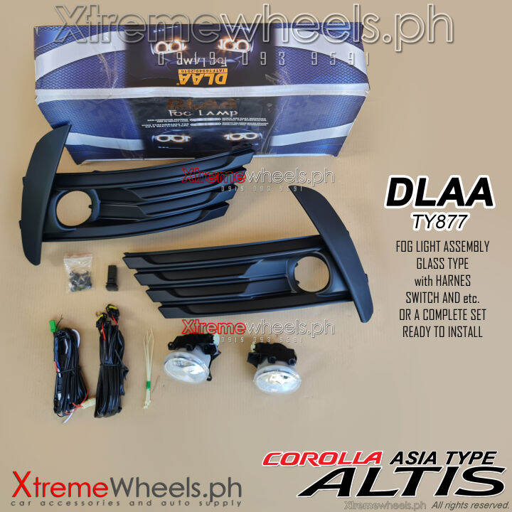 Toyota Altis 2017-2018 Genuine DLAA Fog Light / Foglights Assembly ...