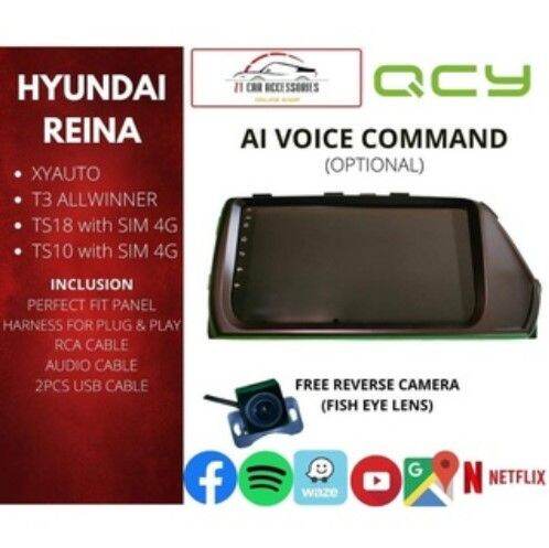 HYUNDAI REINA QCY ANDROID HEAD UNIT | Lazada PH