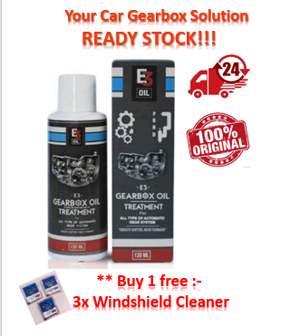 E3 Gearbox Oil Treatment [ORIGINAL] + Free Gift | Lazada