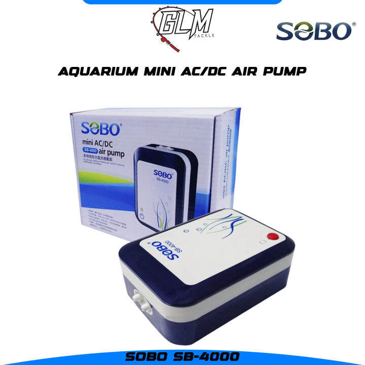 Sobo Mini AC/DC Air Pump SB-4000 Rechargeable Battery USB SB4000 ...