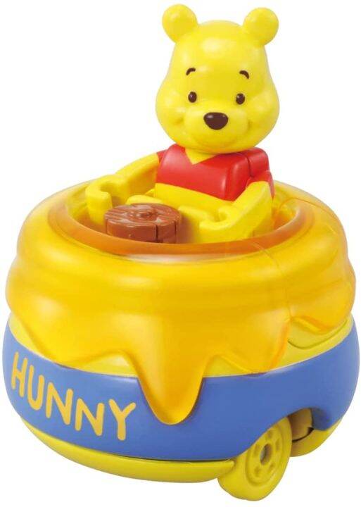 Takara Tomy Tomica Dream Tomica Ride On Disney RD-02 Winnie the Pooh & Honeypot | Lazada.co.th