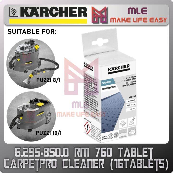 Karcher 6.295-850.0 /62958500 Carpet Cleaner Tablet RM760 for karcher ...