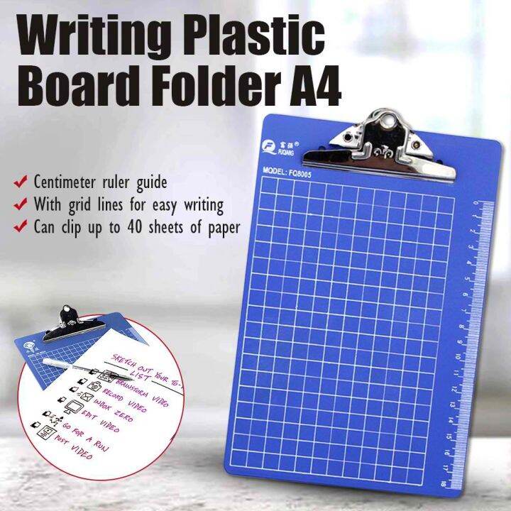 Writing Plastic Board Folder A4 | Lazada PH