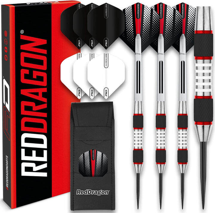 ‎RED DRAGON RED DRAGON Evos Tungsten Steeltip Darts Set Available in ...