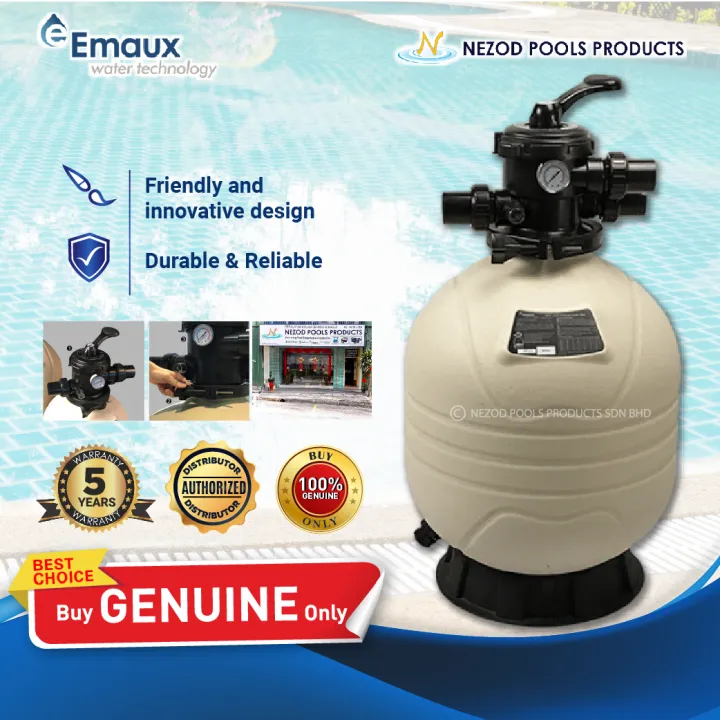 EMAUX MFV 35 TOP MOUNT PLASTIC SAND FILTER 35 DIA 2.0 MPV - 0.61m2 ...
