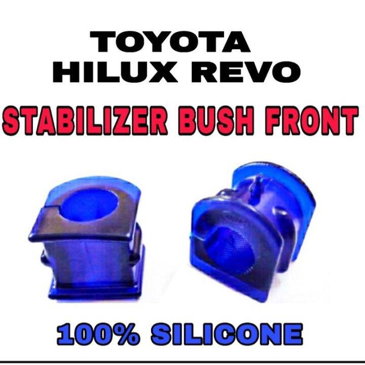 TOYOTA HILUX REVO (2015-2021) SILICONE FRONT STABILIZER BAR BUSH / ANTI ...