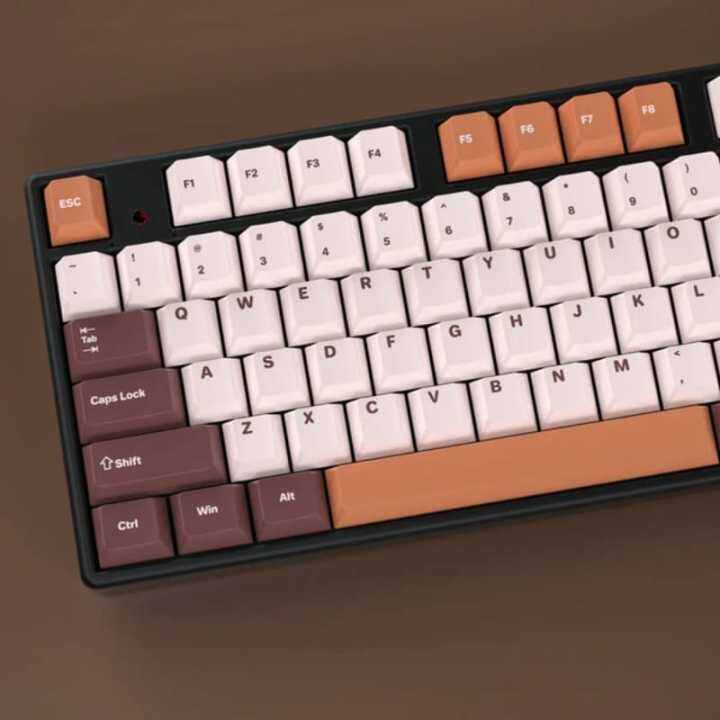 Low Tea Cherry Profile Keycaps 155 Keys Dye-Sublimation PBT for ...