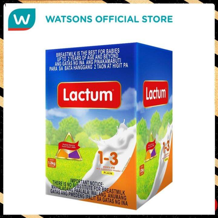 LACTUM Milk Supplement Powder for 1 to 3 Years Old 1.2kg | Lazada PH