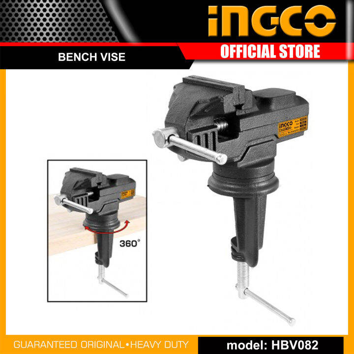 Ingco HBV082 60mm Bench Vise with Anvil IHT | Lazada PH