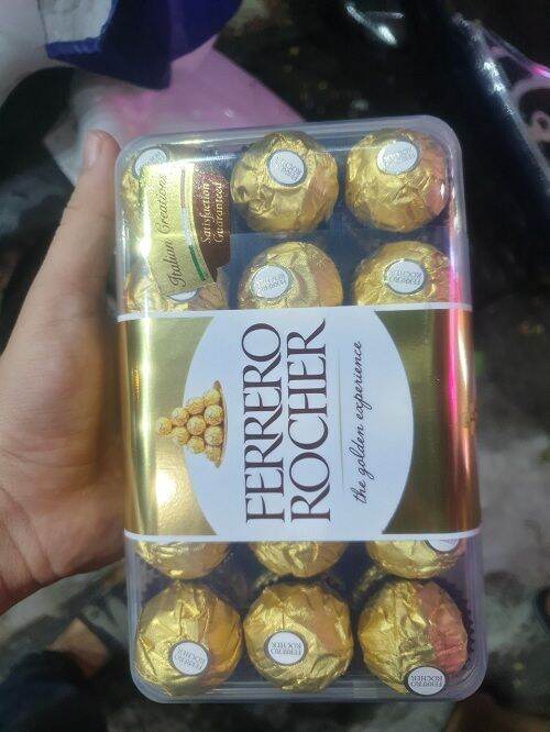 Sô cô la Ferrero Rocher 30 Viên Hộp 375g nhập khẩu Italia | Lazada.vn