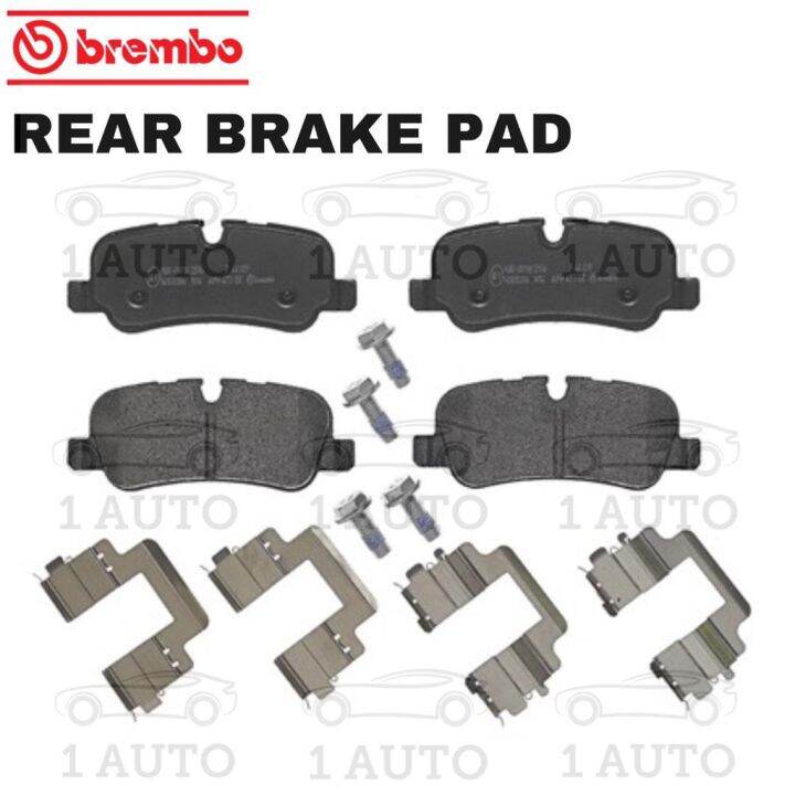 GENUINE BREMBO REAR BRAKE PAD RANGE ROVER DISCOVERY 4 L319 3.0 Td V6 ...
