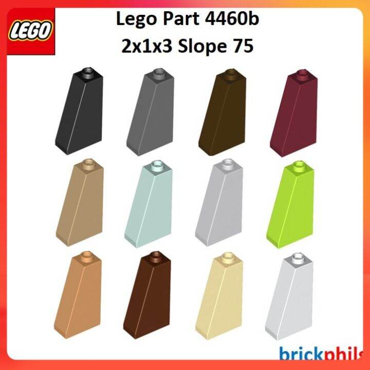 Lego Part 4460b - 2x1x3 Slope 75 | Lazada PH