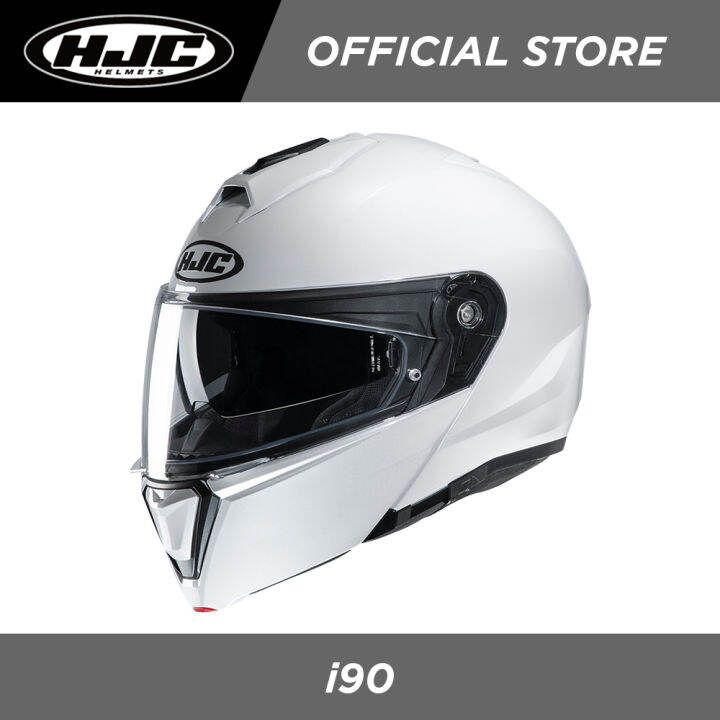 HJC Helmets i90 Pearl White | Lazada PH