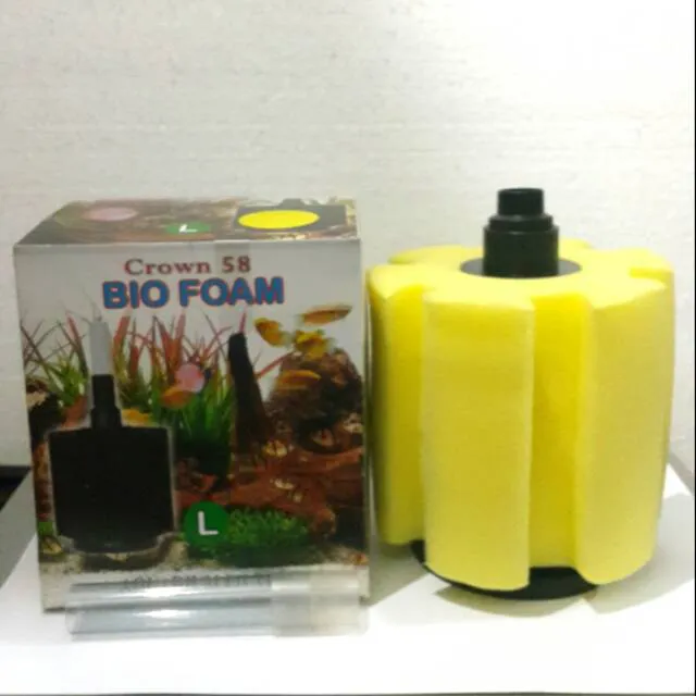Bio Foam Filter Aquarium/Spon Filter Aquarium Ukuran L Crown 58 ...