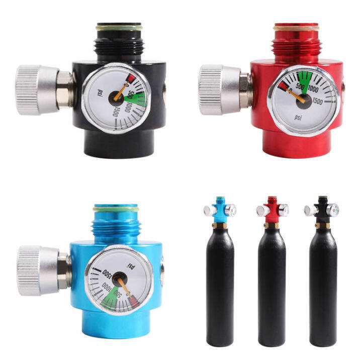 PCP Tank Regulator Air CO2 Paintball Tank G1/2-14 CGA320 for Pressure ...
