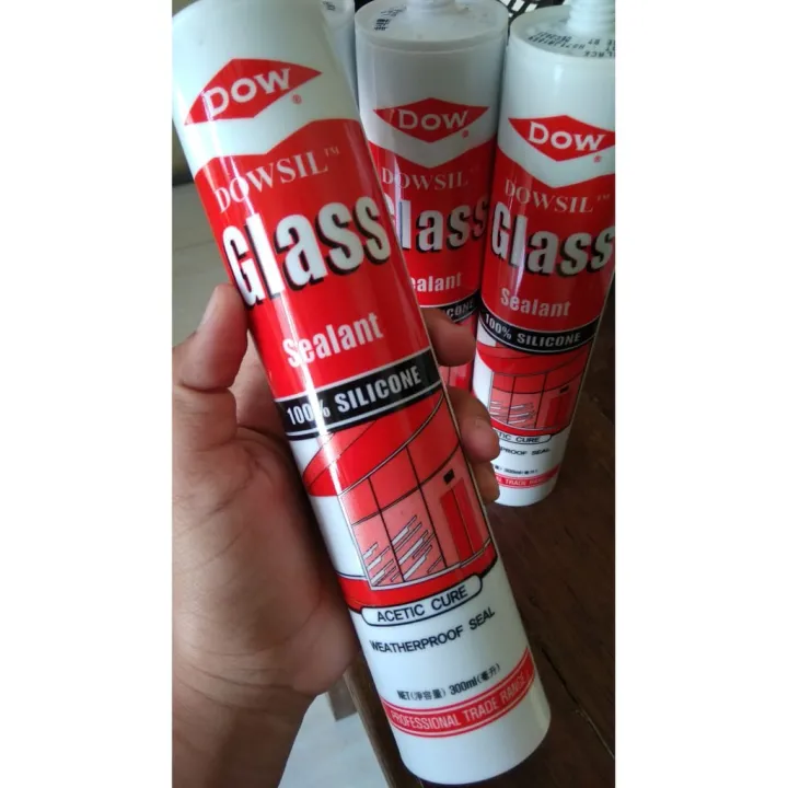 Dowsil Dow corning asam lem kaca silicone DOW SIL sealant | Lazada ...