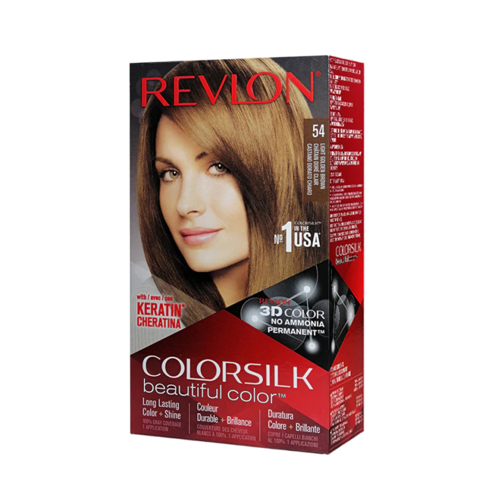 Revlon Colorsilk Hair Color No. 54 Light Golden Brown | Lazada PH