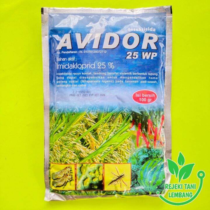 INSEKTISIDA AVIDOR 25 WP 100GR PENGENDALI HAMA | Lazada Indonesia