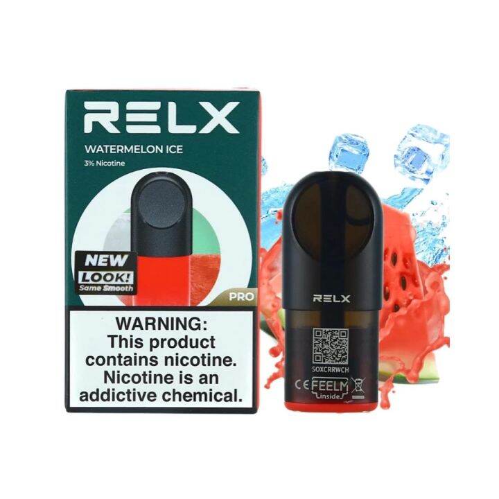 Relx Watermelon Ice Infinity Pro Pods New Look (Authentic)(Fresh Red ...