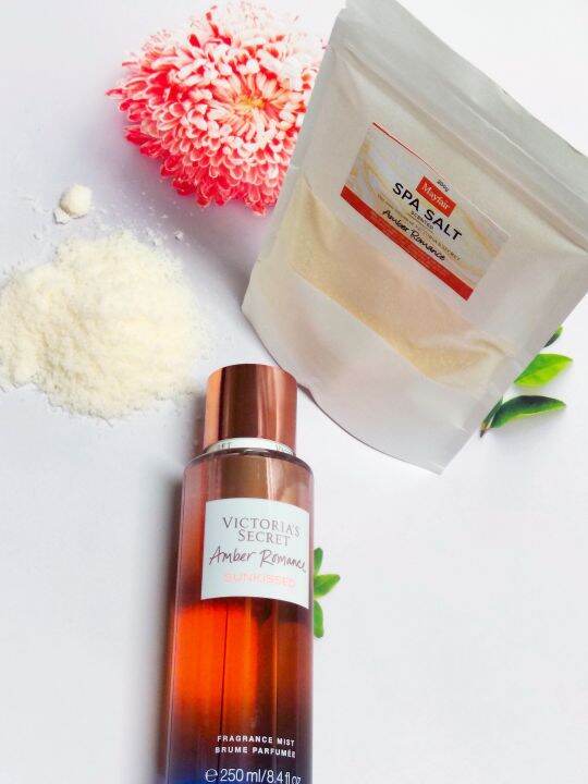 Mayfair Spa Salt Body Scrub Salt Victoria Secret Inspired Scent (Amber ...