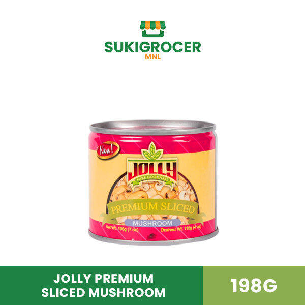Jolly Premium Sliced Mushroom 198g | Lazada PH