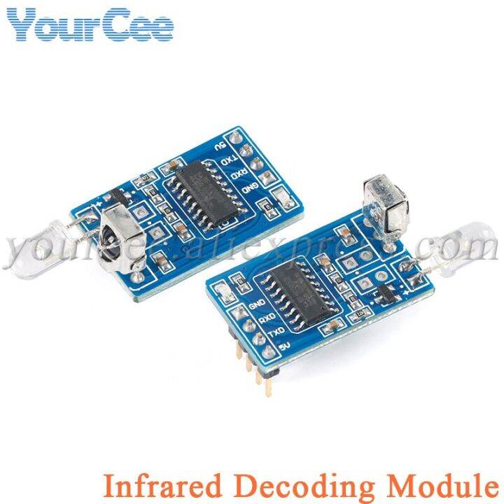 Ir Infrared Remote Transmitter Receiver Wireless Module Infrared Decoding Encoding Module