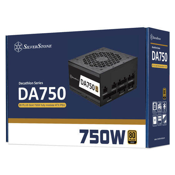 SST-DA750-G SilverStone 750W 80PLUS® Gold APFC Full-Modular Power ...