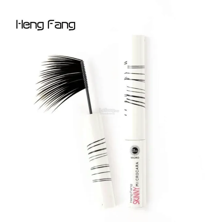 มาสคาร่าไฟเบอร์ แท่งสีขาว Heng Fei Mascara 24 Hours Lasting Skinny หัว ...