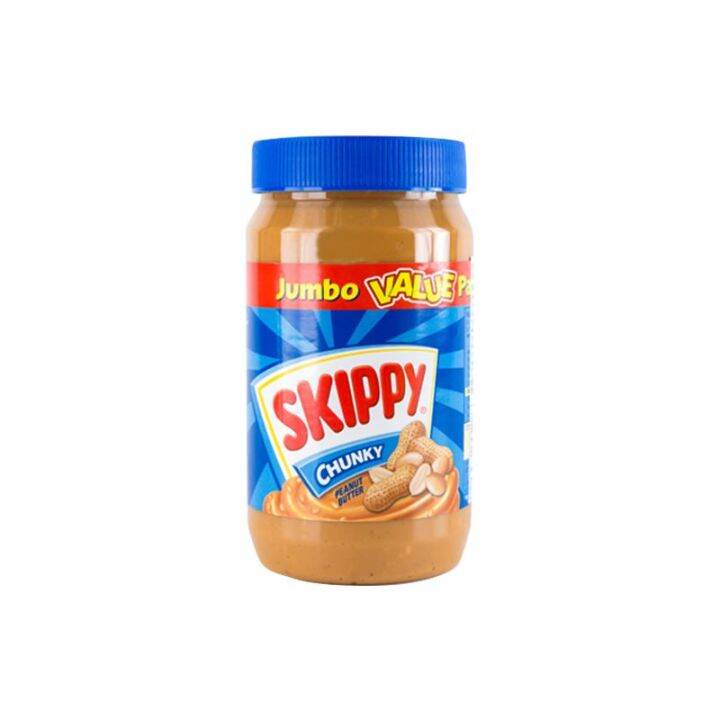 ส่งด่วน! สกิปปี้ เนยถั่วทาขนมปัง ชนิดบดหยาบ 1 กิโลกรัม Skippy Chunky Peanut Butter 1 kg สินค้า ...