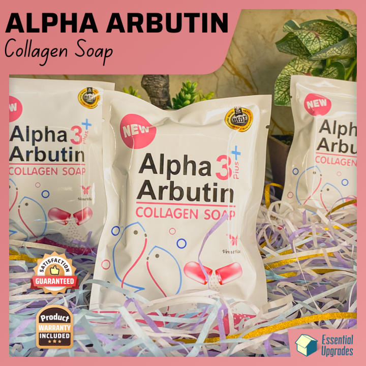 Alpha 3+ Arbutin Soap for Face and Body ORIGINAL from Thailand Precious Skin Thailand Soap ...