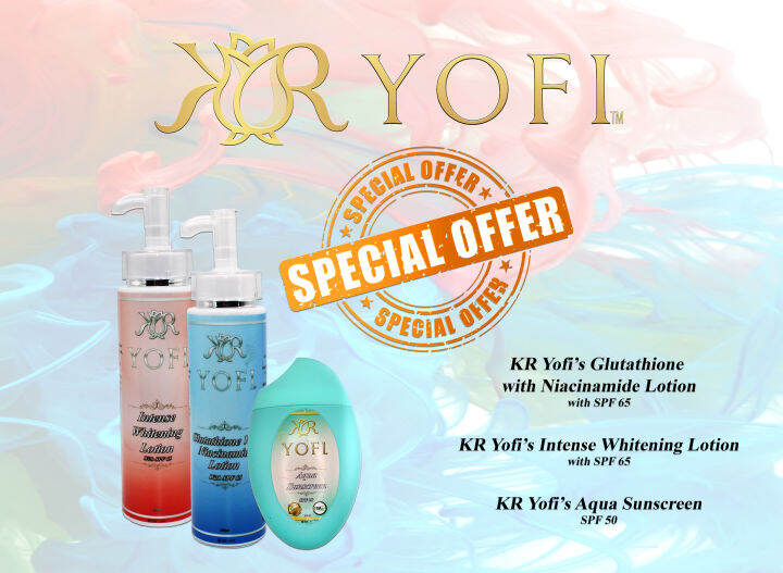 KR Yofi Lotions Value Pack | Lazada PH
