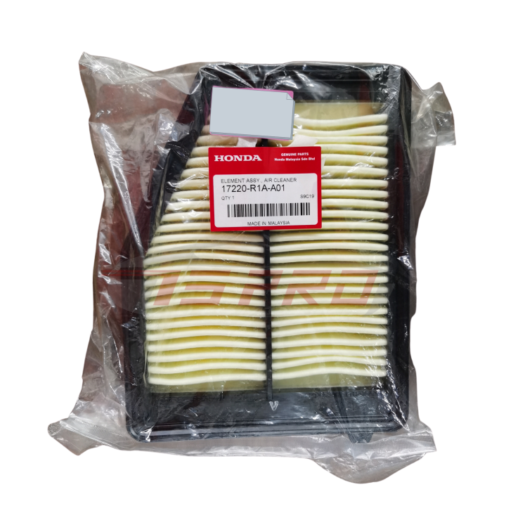 Honda Genuine 17220-R1A-A01 Air Filter (A-891) - Honda Civic TRO 1.8 2. ...