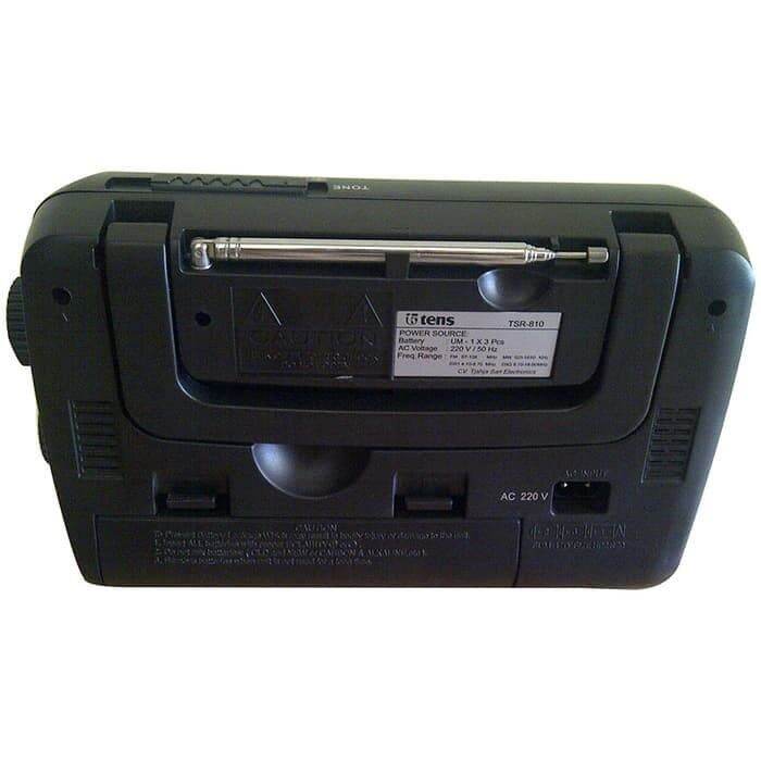 Radio Tens TSR-810 | Portable saku 4 bands TSR810 FM MW SW1 SW2 ...