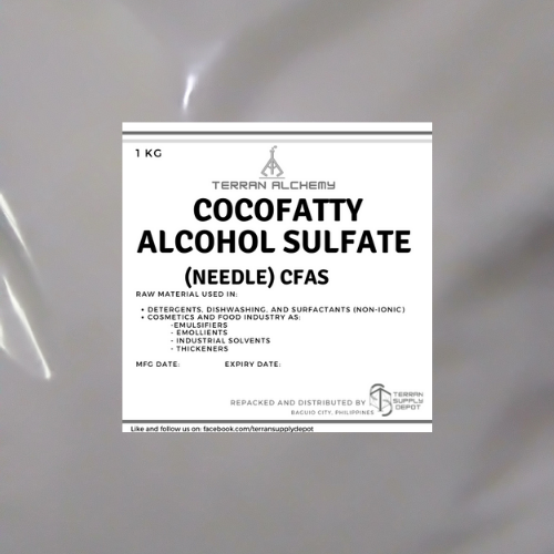 Coco Fatty Alcohol Sulfate (CFAS) for Soap and Detergent Making 1 Kilo ...