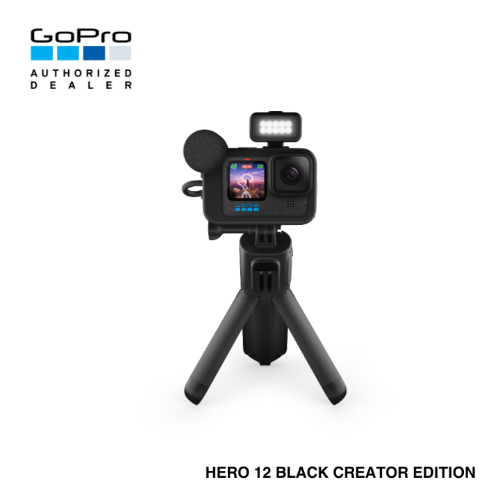 [GOPRO] GoPro HERO12 Black Creator Edition กล้องสายคอนเทนต์ Vlog + Box ...