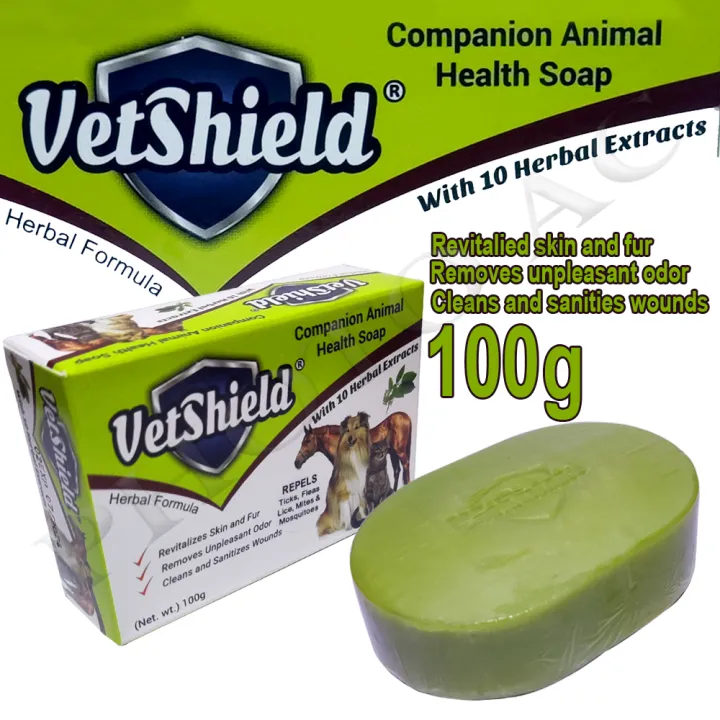 Vetshield Companion Animal Health Soap-100g | Lazada PH