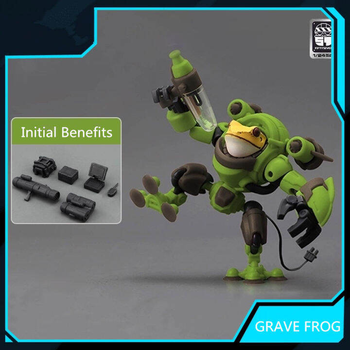ef toy Transformation FIFTYSEVEN Number57 Grave Frog Armored Puppet ...