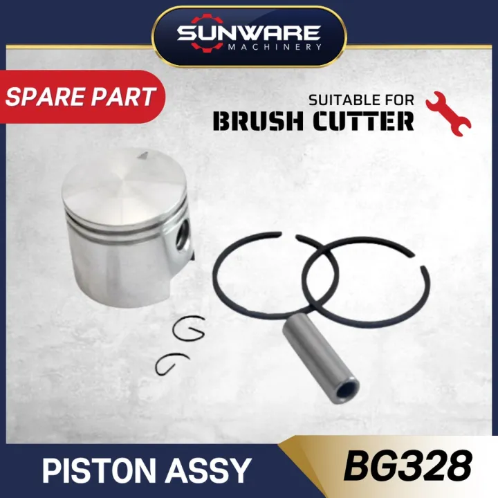 Brush Cutter Piston Ring Assy Mesin Rumput BG328 (Tanaka Tanika Ogawa ...