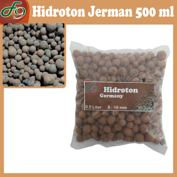 Hydroton Hidroton Media Tanam Hidroponik Import Jerman 0.5 L / 500 ml ...