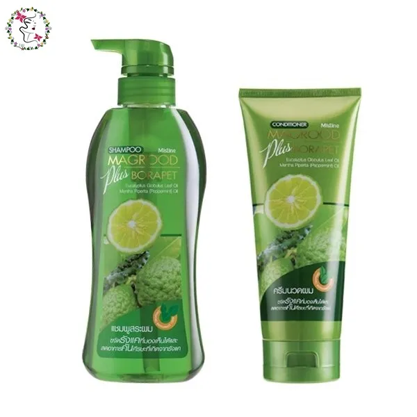 (ชุด2ชิ้น) มิสทิน มะกรูด พลัส บอระเพ็ด แชมพู ครีมนวดผม ช่วยลดรังแค แก้ ...