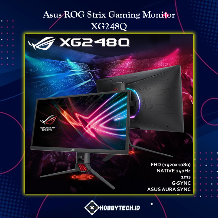 Asus ROG Strix XG248Q 240Hz Gaming Monitor | Lazada Indonesia