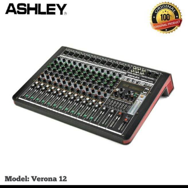 MIXER ASHLEY VERONA12 MIXER ASHLEY VERONA 12 BLUETOOTH USB 12 CHANNEL ...