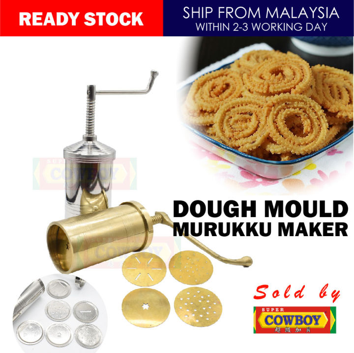 Muruku Maker Mould Acuan Maruku Tembaga Brass Stainless Steel Putu Mayam Idiyappam